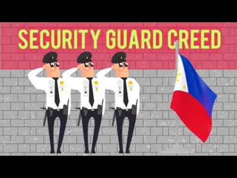 SECURITY GUARD CREED - YouTube