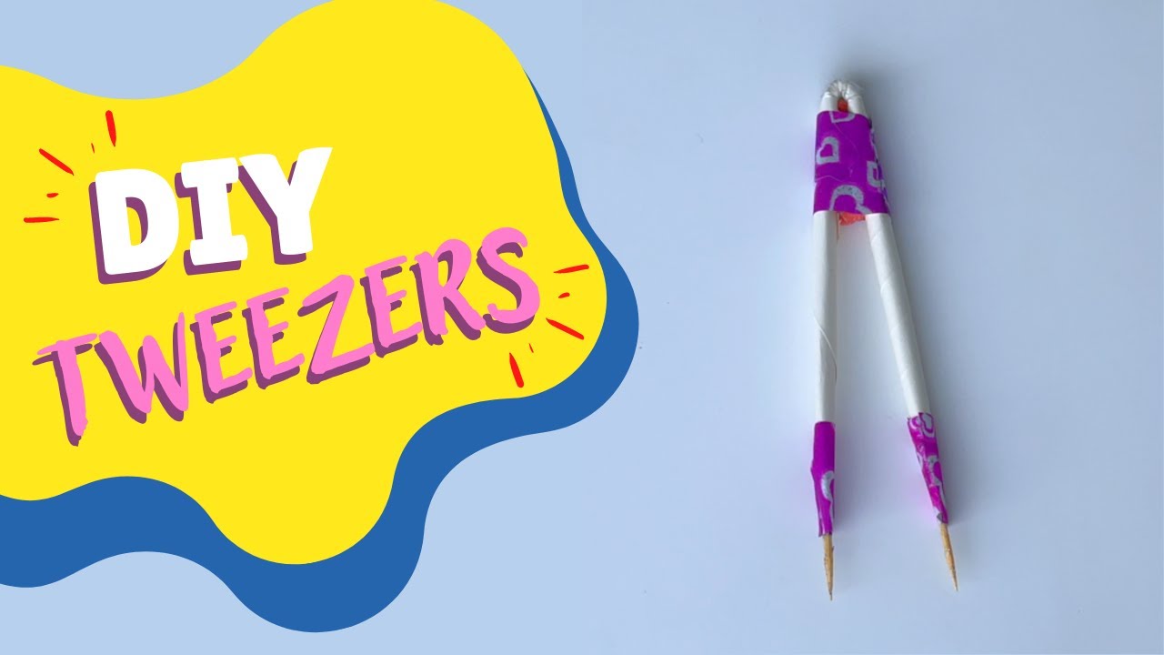 How To Make a PAPER TWEEZERS At Home | DIY | Paper Crafts | Craftoona ...