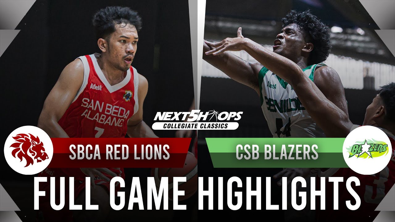 SBCA Red Lions vs. CSB Blazers | Full Game Highlights | Next5Hoops ...
