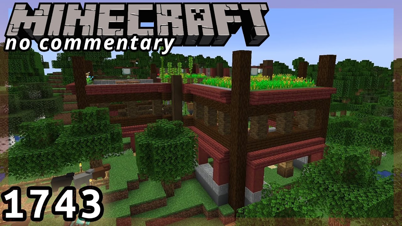 Late-Game Minecraft 1743 :: Progress on the Farm Complex - YouTube
