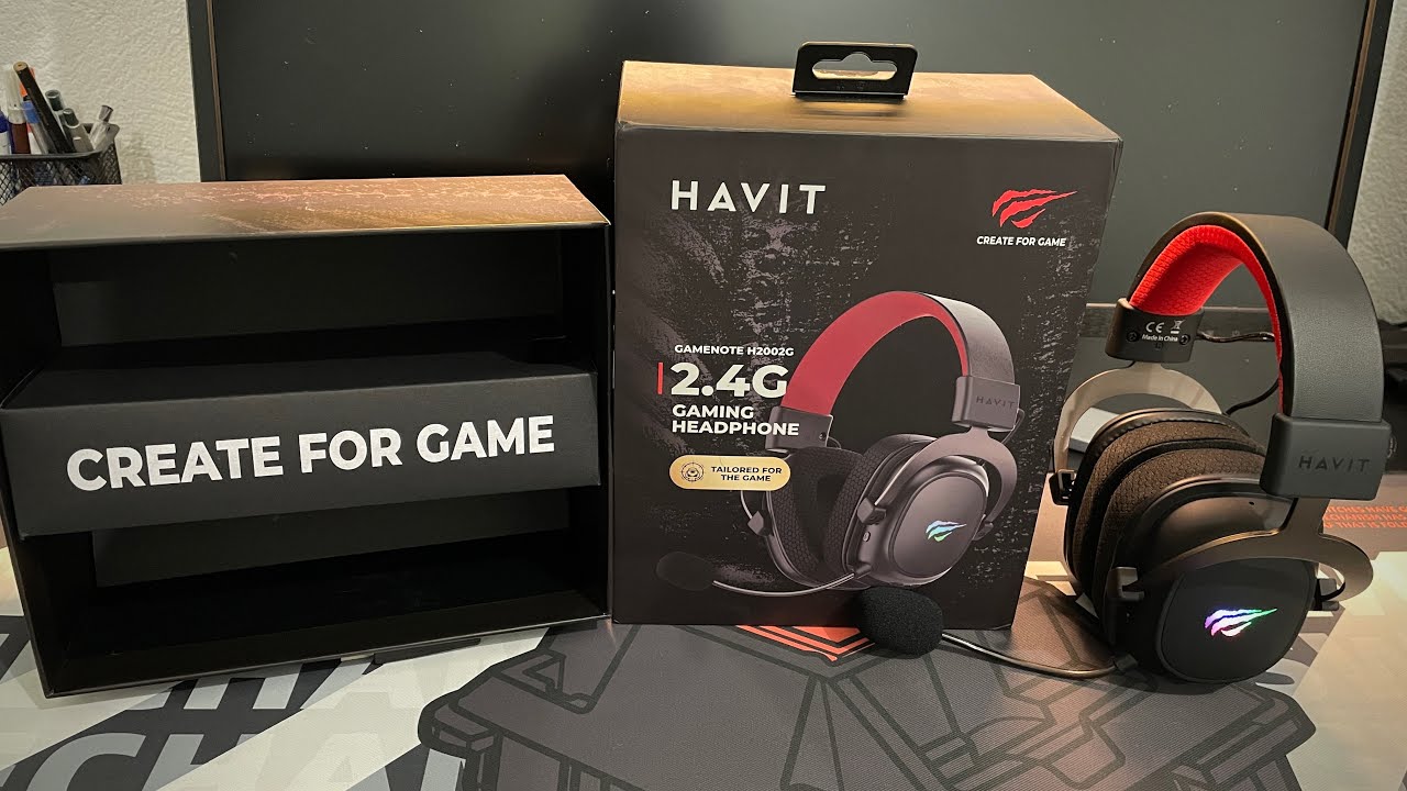 HEADSET HAVIT H2002BG SEM FIO! | UNBOXING E IMPRESSÕES - YouTube