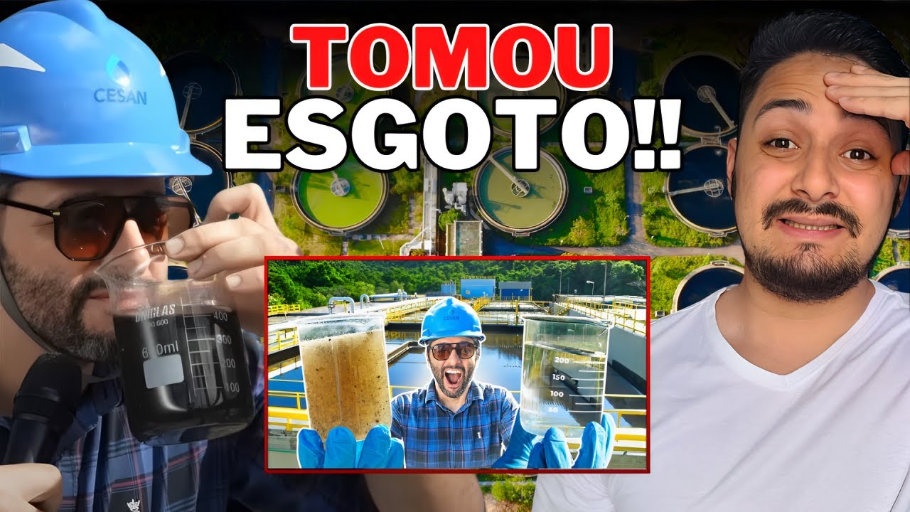 Como é feito o TRATAMENTO DE ESGOTO - REACT - #BORAVÊ MANUAL DO MUNDO - YouTube