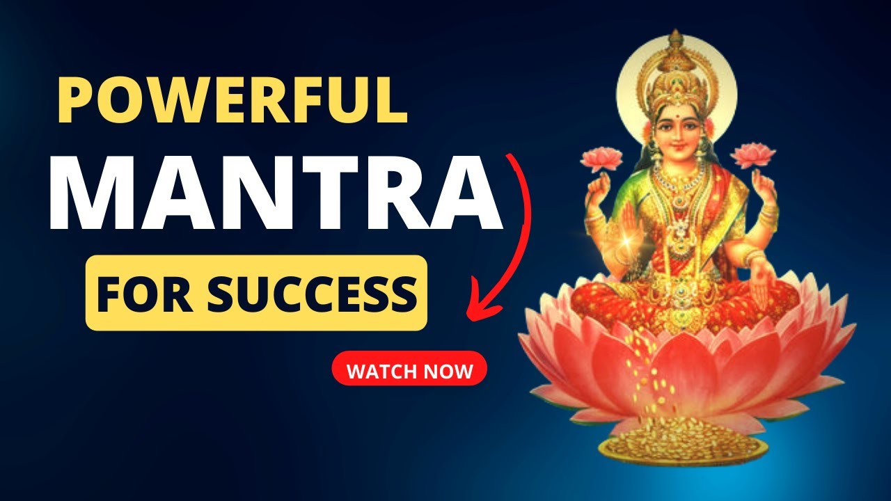 🔱 POWERFUL Mantra For Success and Luck!!! 🌟🌟🌟 - YouTube