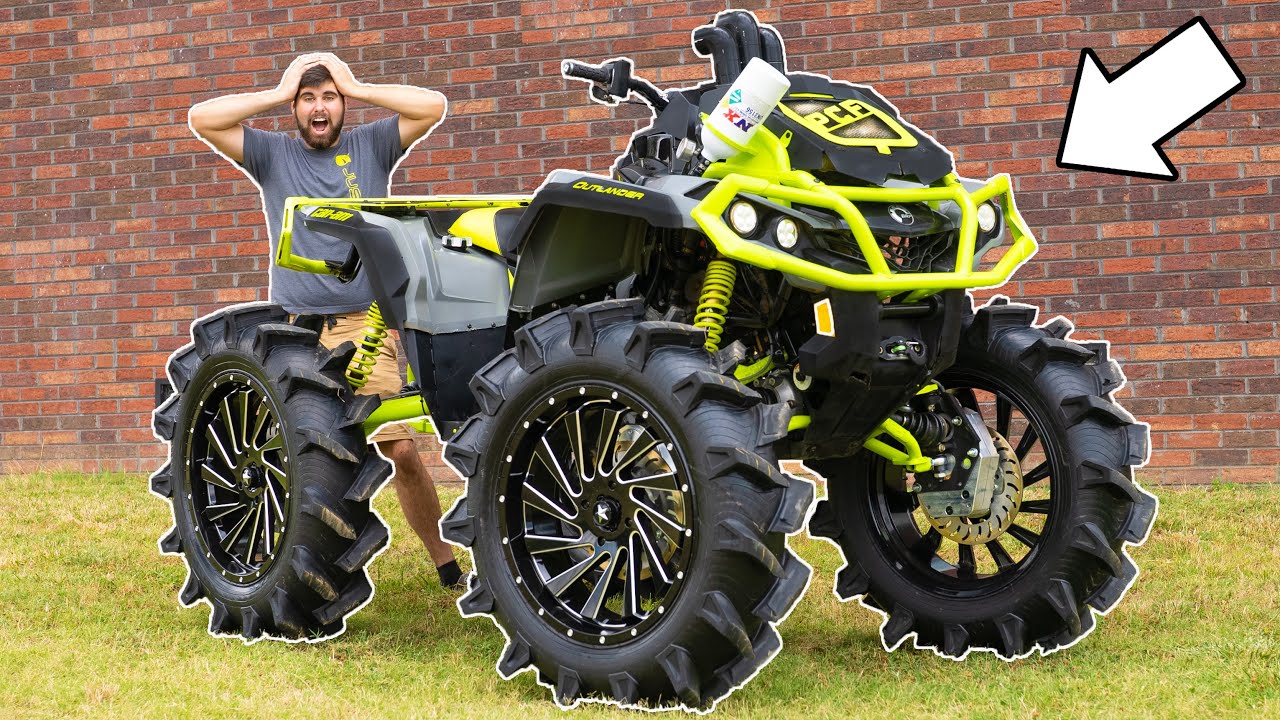 MY OUTLANDER IS BACK! *EXTREME MUD FOUR-WHEELER* - YouTube