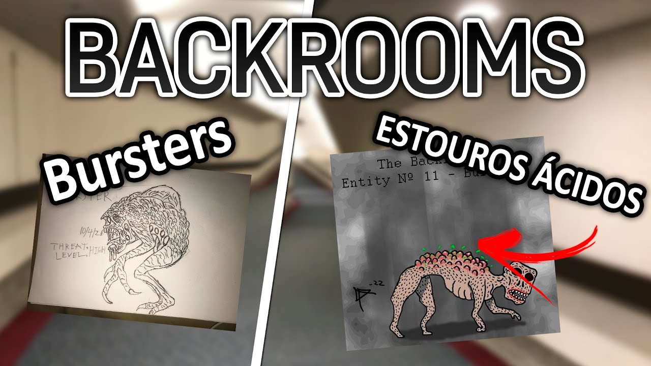 Bursters - Entidade - Backrooms Explicado - YouTube