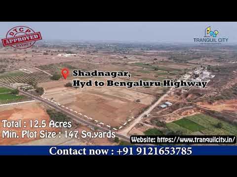 Prime Open Plots Near Shadnagar | DTCP Approved | #shadnagar - YouTube