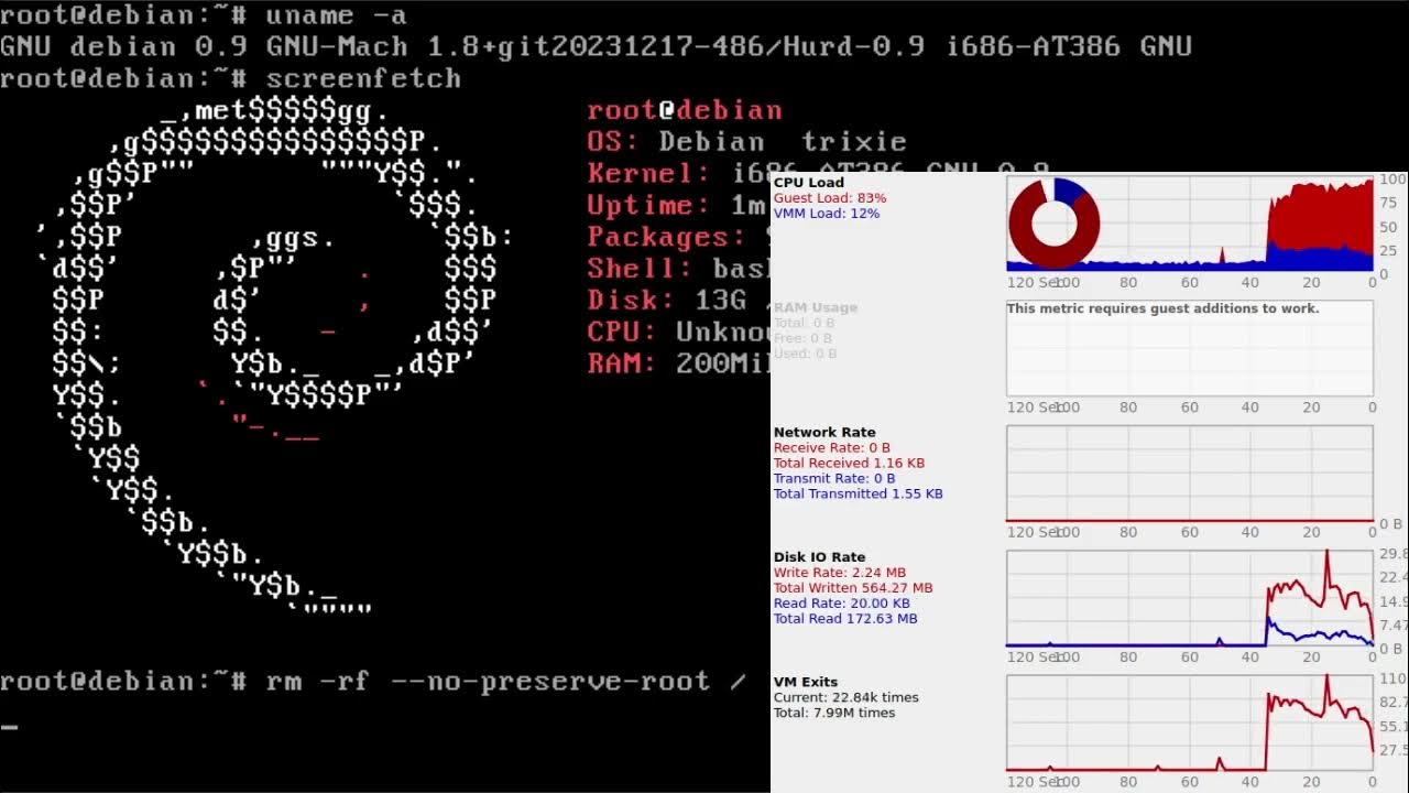 Debian GNU/Hurd status update - YouTube