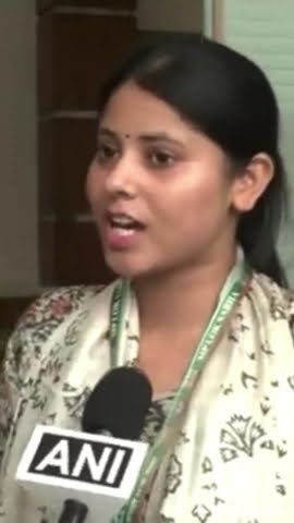MP Priya Saroj Ji talks with ANI. - YouTube