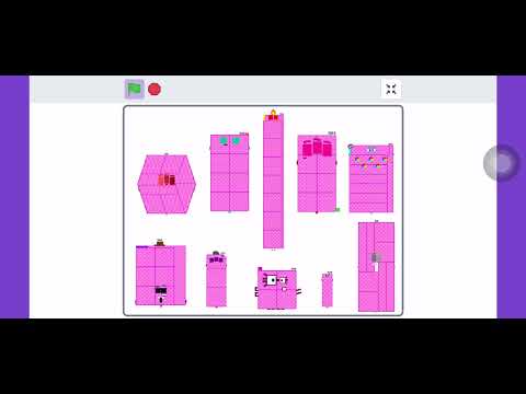 Number blocks 801-810 - YouTube