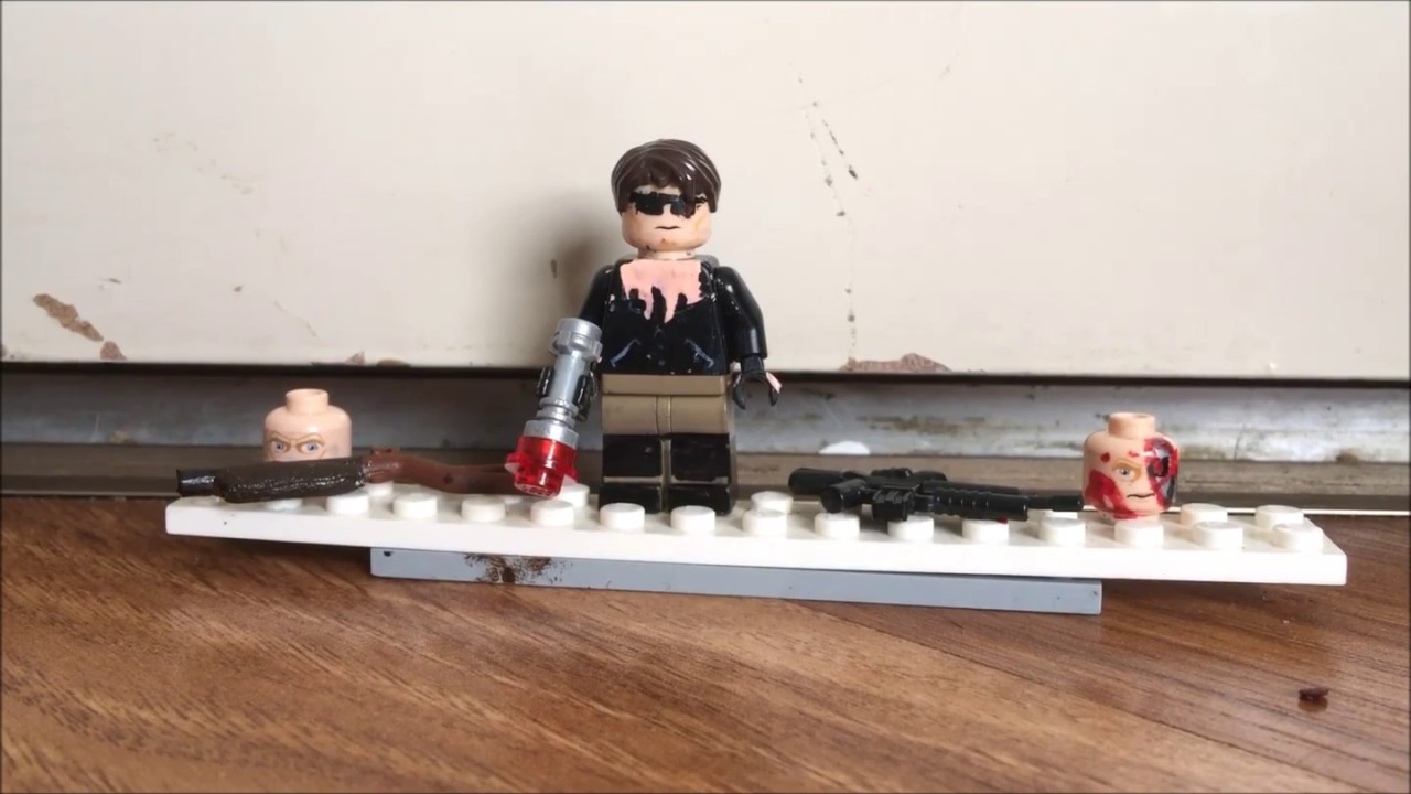 LEGO CUSTOM TERMINATOR 1984 T800 - YouTube