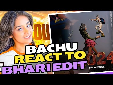 🥵Bachu react on bhaari editor💛@bachuuuuu|godlike @GodLikeEsportss ...