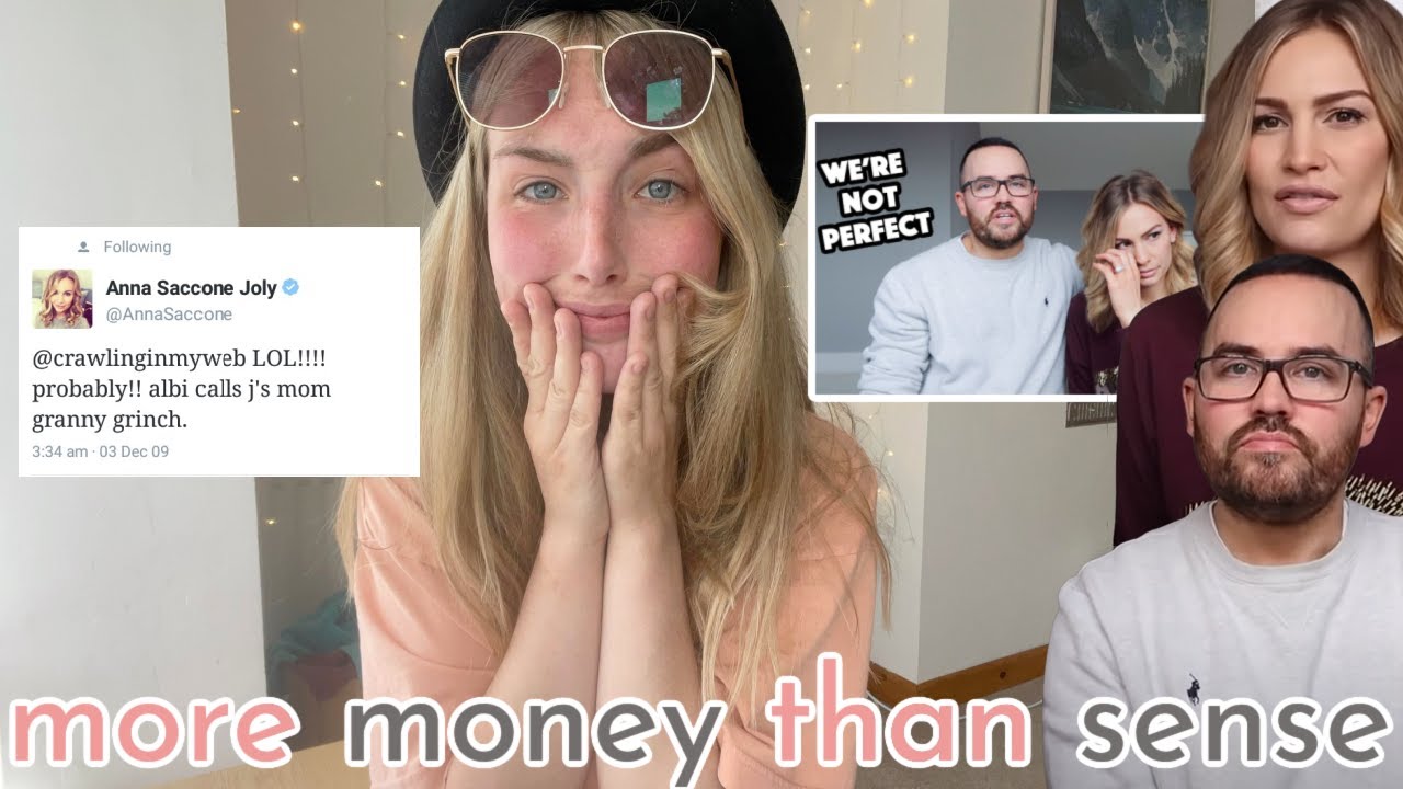 SACCONEJOLYS CRY ABOUT BEING RICH | ANNA SACCONE LOSES IT - YouTube