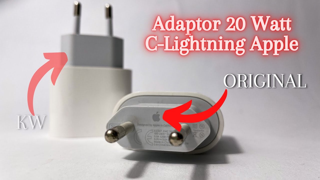 SAYA KESETRUM CAS PALSU - Membedakan fast charging iphone 20 watt ori ...