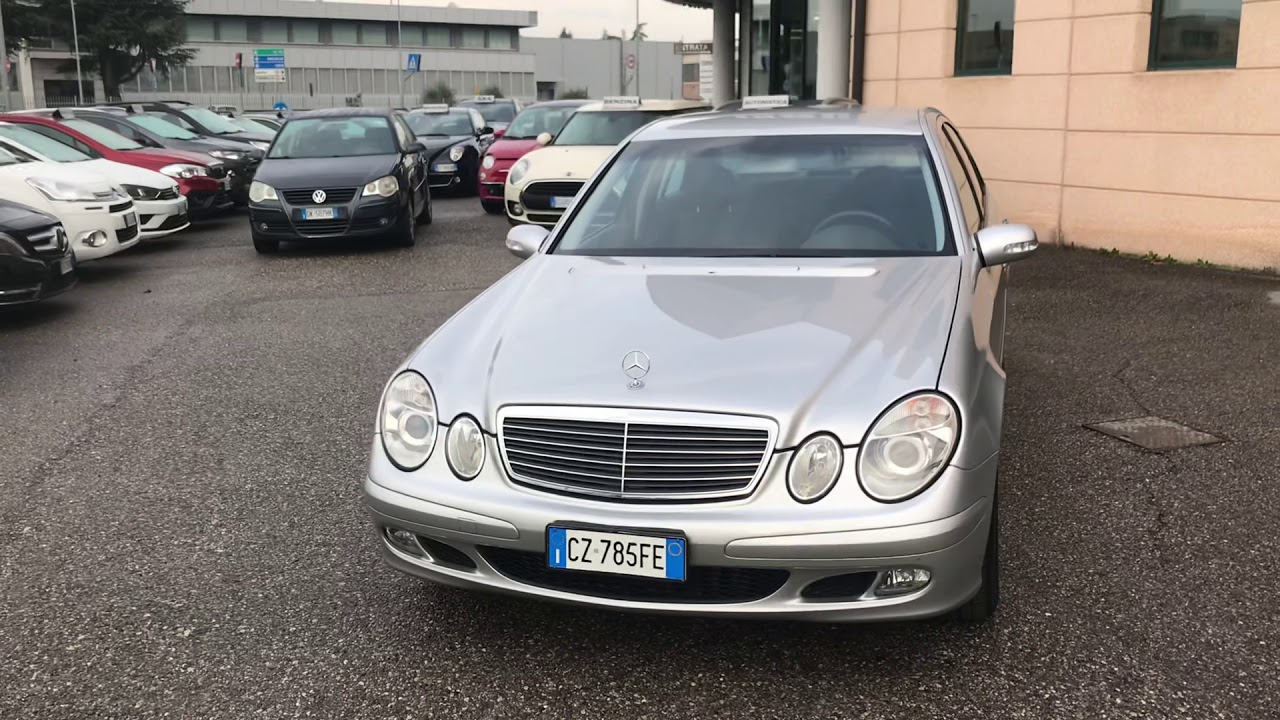 MERCEDES BENZ E270 CDI CLASSIC MANUALE 2006 SOLO KM.55.000 TAGLIANDI ...