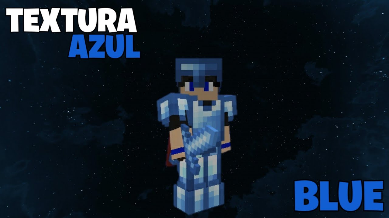 A Melhor Textura AZUL/BLUE Para Mcpe!!(Minecraft Mobilador) - YouTube