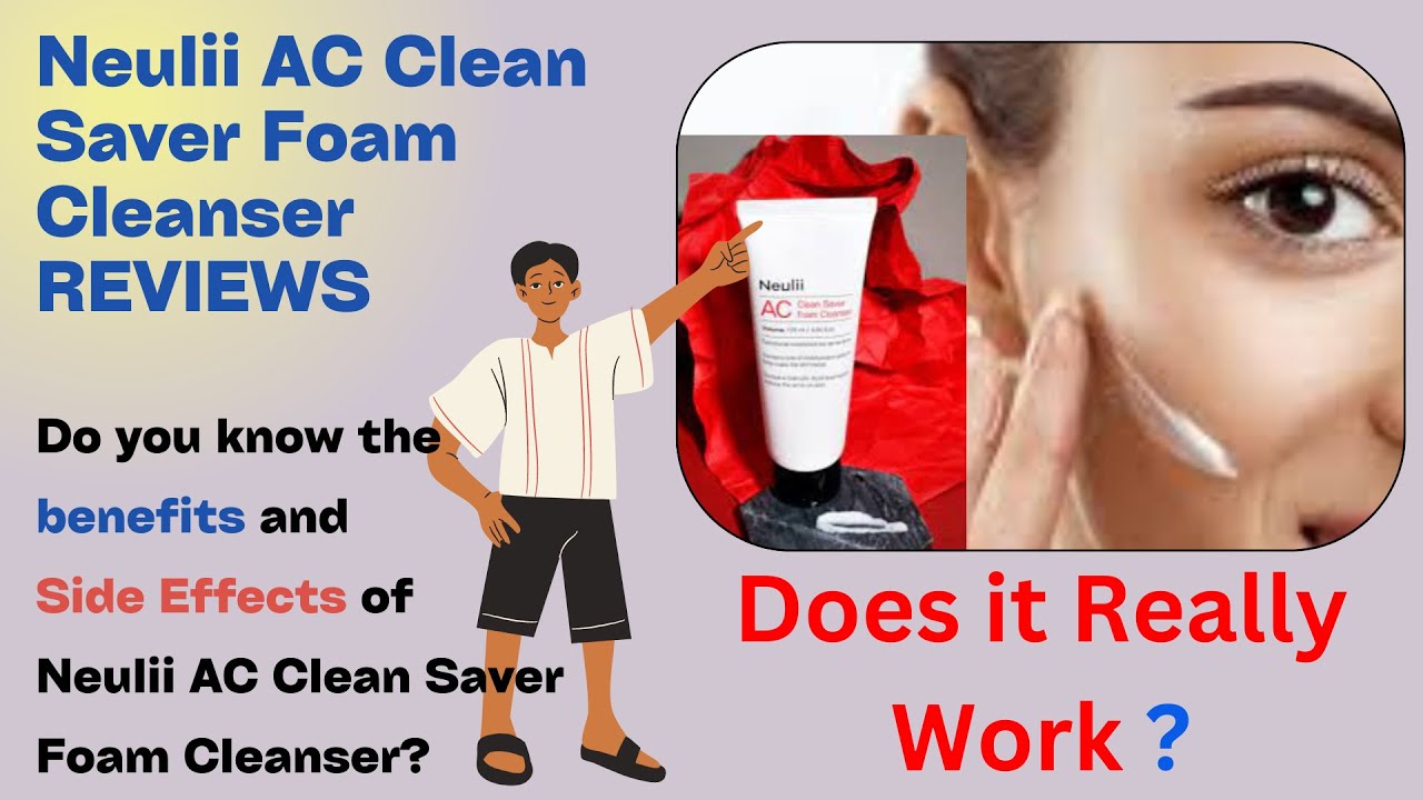 Neulii AC Clean Saver Foam Cleanser REVIEWS- Does it really Work? - YouTube