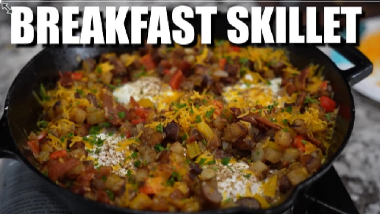 Skillet cooking for the single guy - YouTube