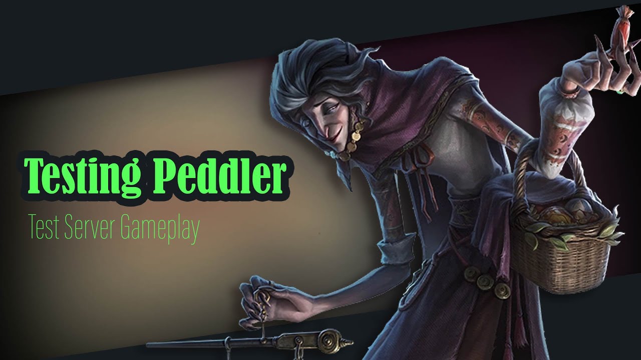 Testing Peddler!! | Identity V Test Server Live Gameplay - YouTube