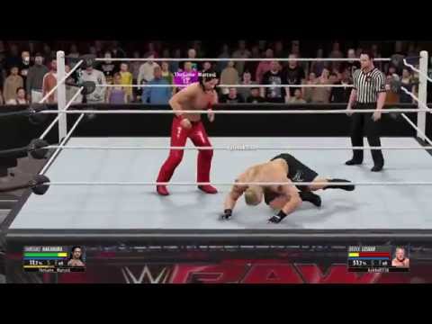 Shinsuke Nakamura vs. Brock Lesnar