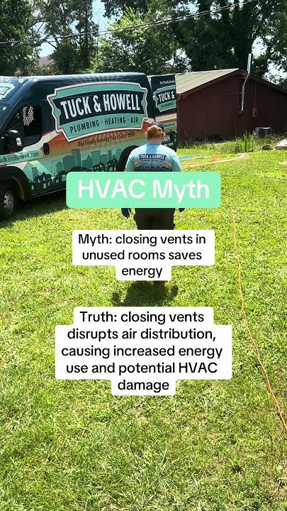 Think closing vents saves energy? Find out why it can actually harm your HVAC system! #hvac ...