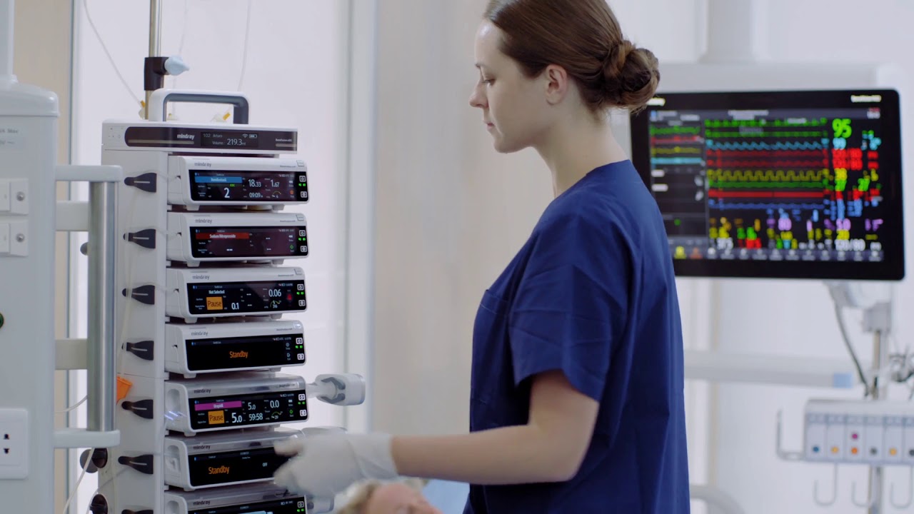 Mindray BeneFusion n Series Infusion Pump - YouTube
