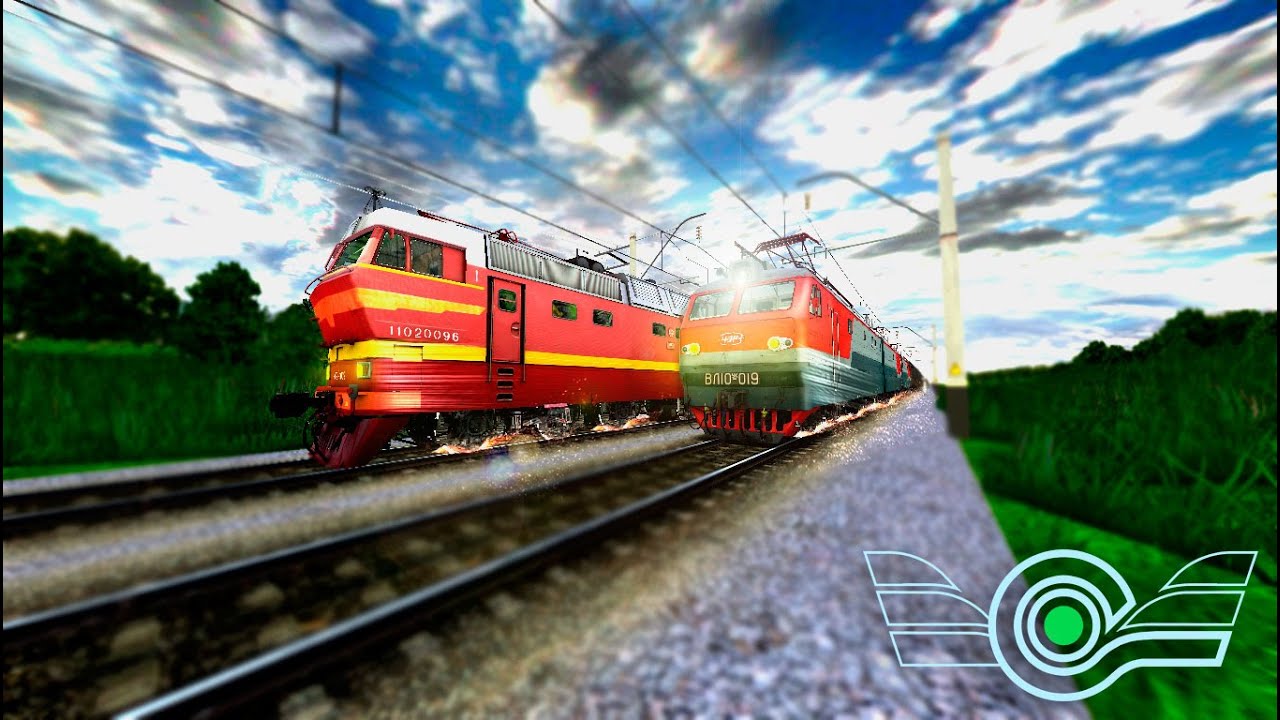 На скоростном по Степанкам | GoRails.ru | Мультиплеер RTrainSim - YouTube