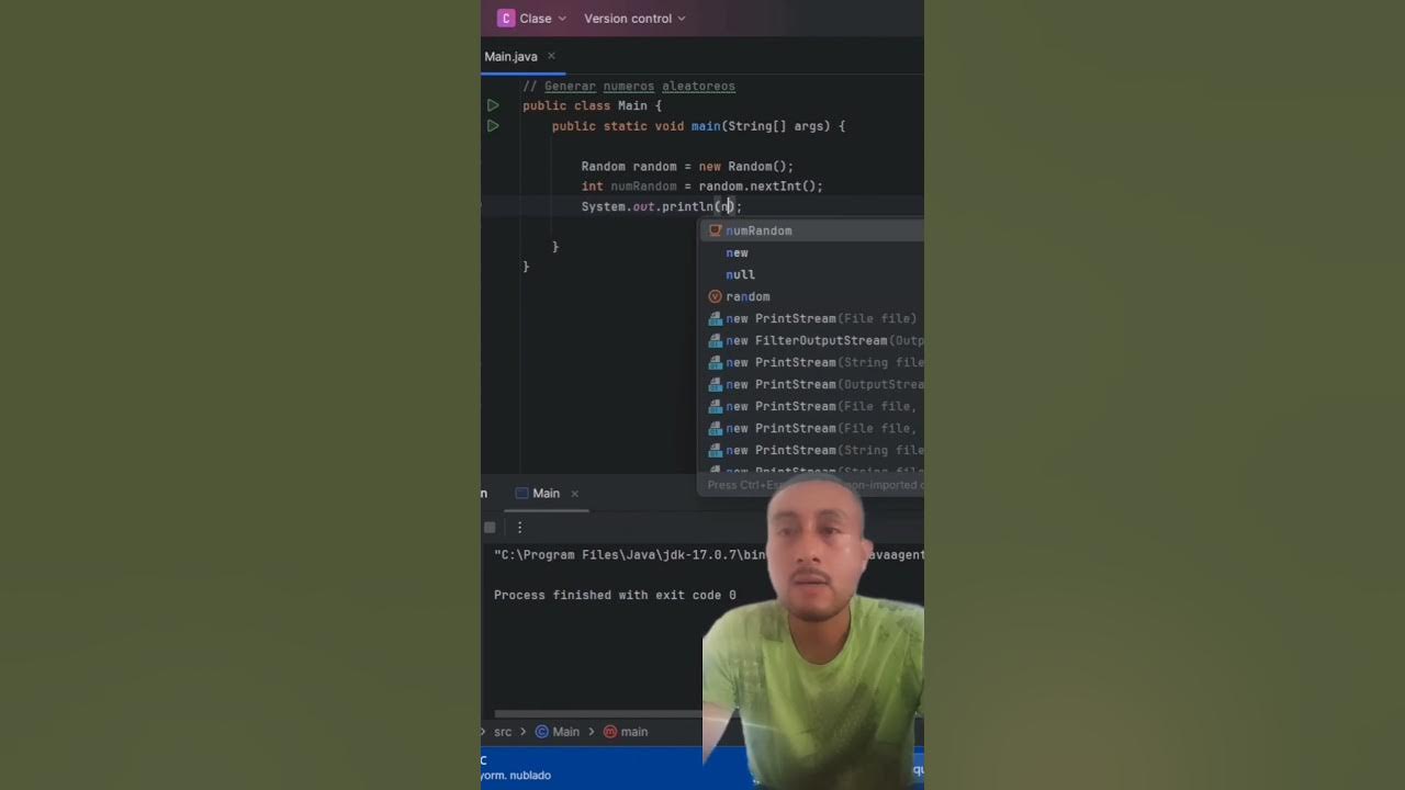 números aleatorios en Java #programacion #java #springboot #software #code #informatica - YouTube