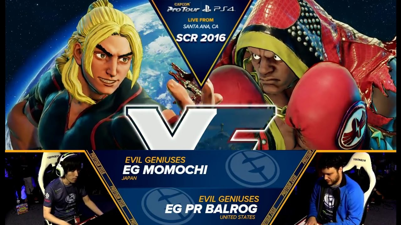 Momochi (Ken) vs PR Balrog (Boxer) - SoCal Regionals 2016 - Top 16 ...