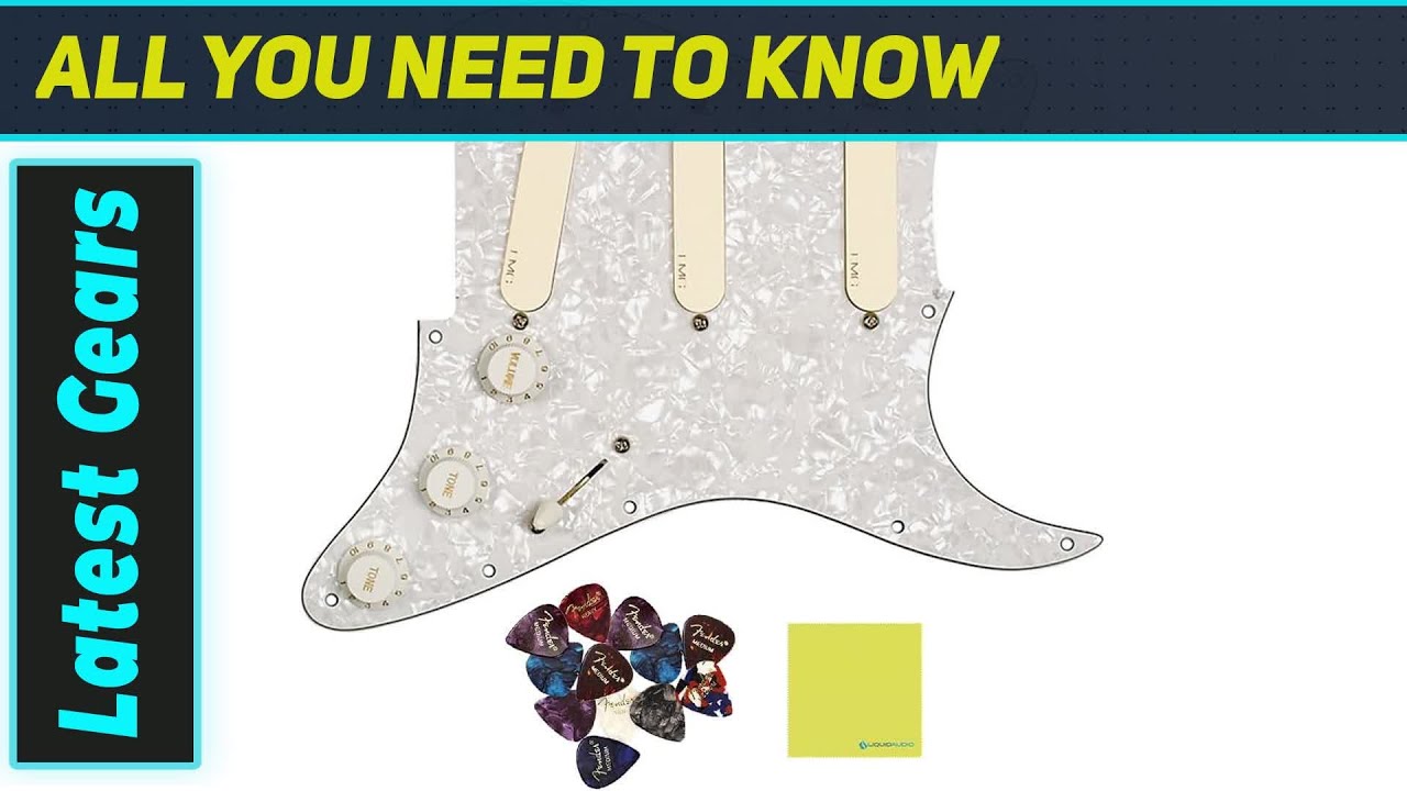 Unlock Gilmours Tone: EMG DG20 David Gilmour Pickguard Set - YouTube
