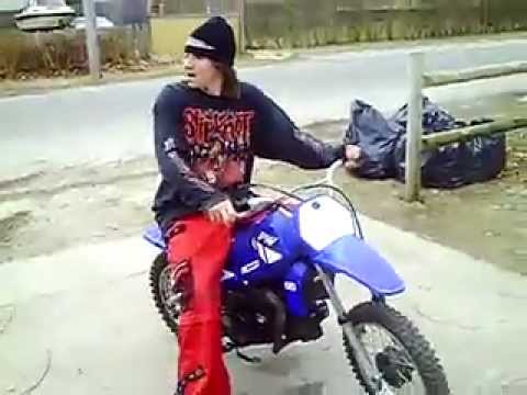 Yamaha PW80 Power Wheelies - YouTube