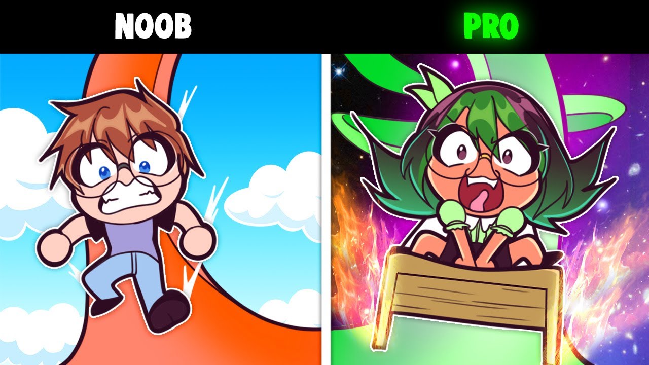 Hvem GLIDER HURTIGST Ned I Roblox? - YouTube