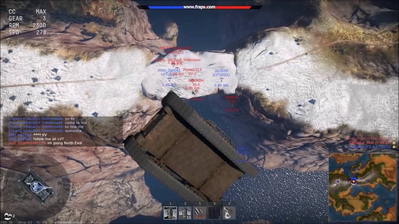 War Thunder Multiplayer User Mission - Cliff Diving! - YouTube