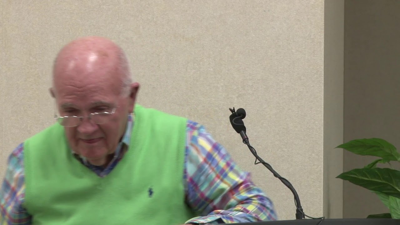 Recognition ceremony for Bill Allman - YouTube