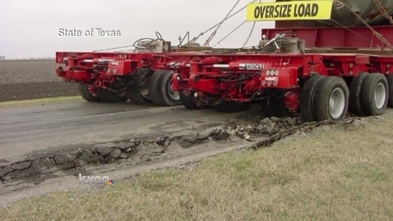 Texas takes aim at overweight trucks - YouTube
