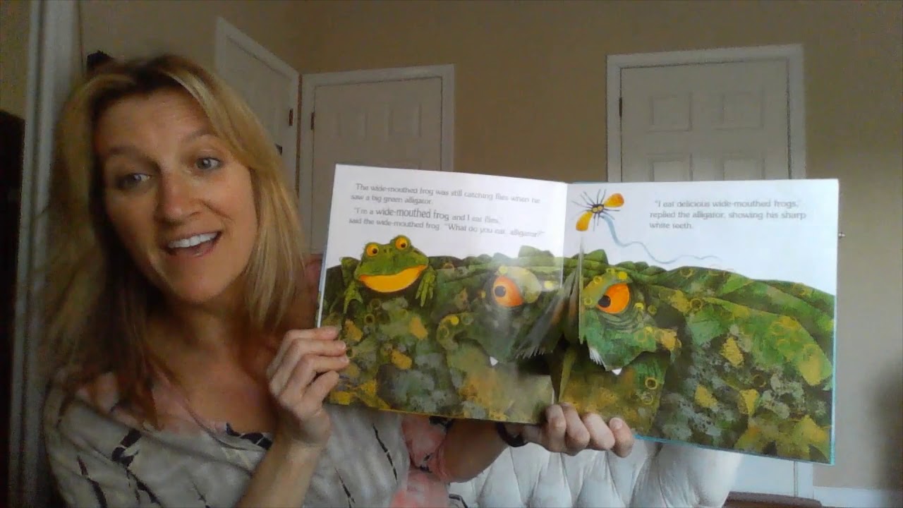 The Wide Mouthed Frog read-aloud - YouTube