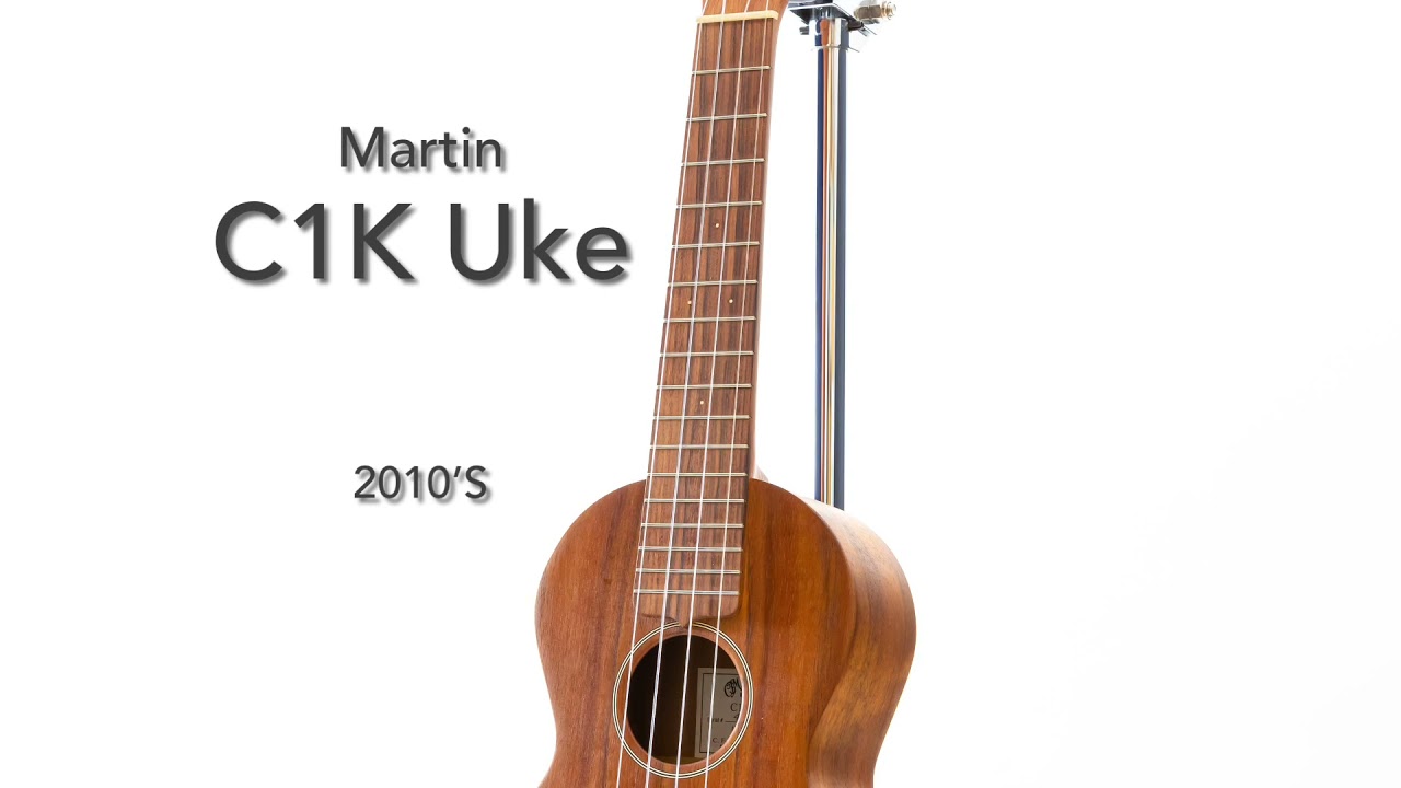 Martin C1K Uke 2010's [UKULELE BIRD] - YouTube