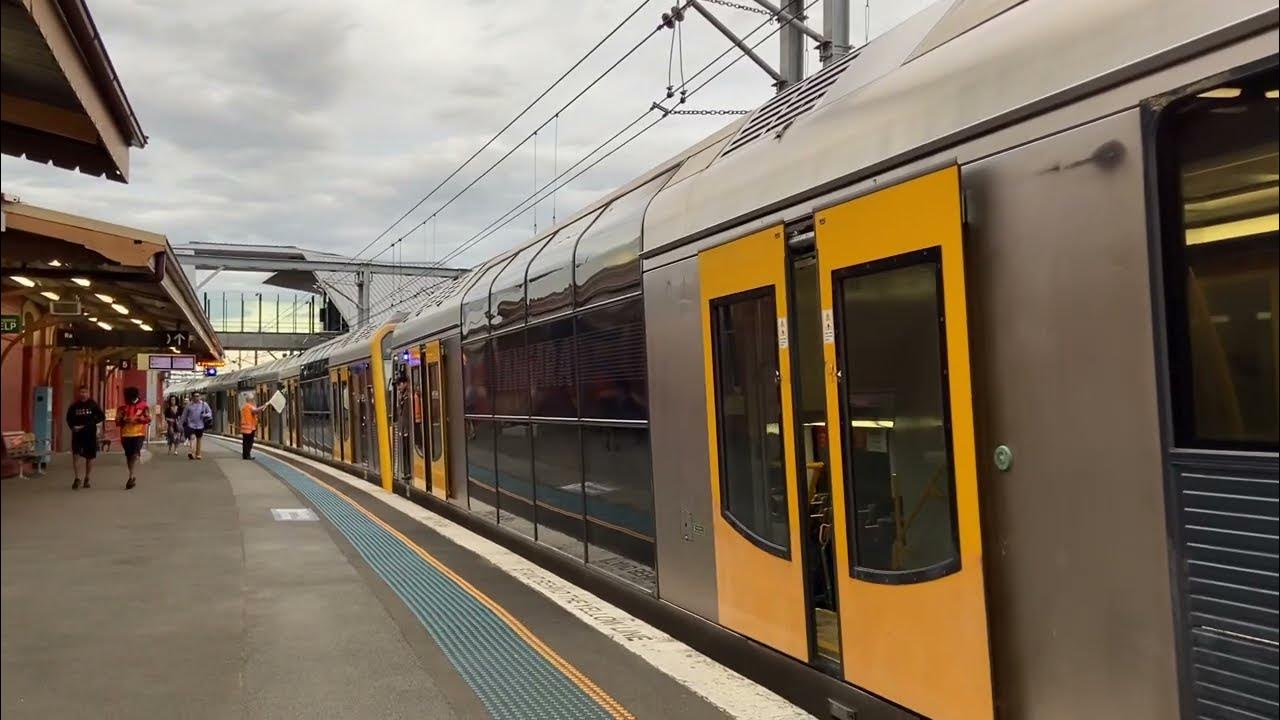 Sydney Tangara/T set Train Set is: (T 1-T 121) At Sydenham trains station Bondi Junction service ...