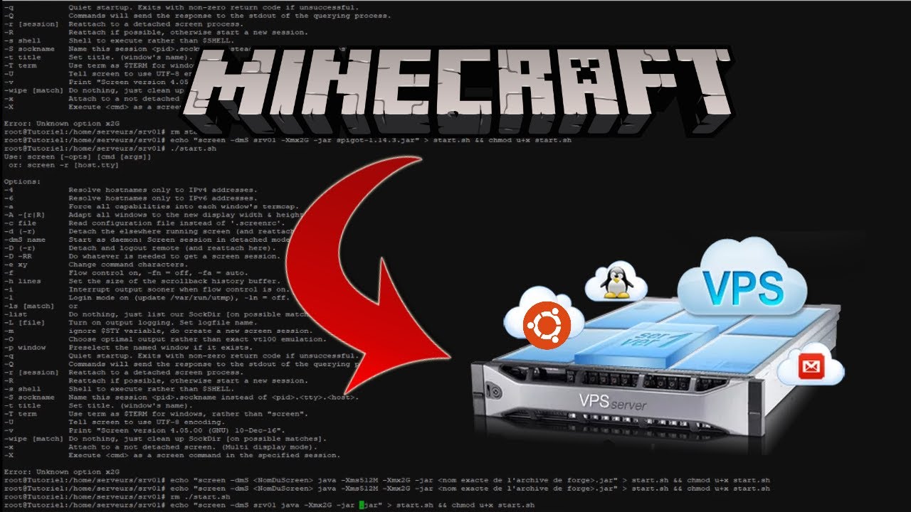 Comment créer un ou plusieurs serveurs minecraft sur VPS ou Dédié sous ...