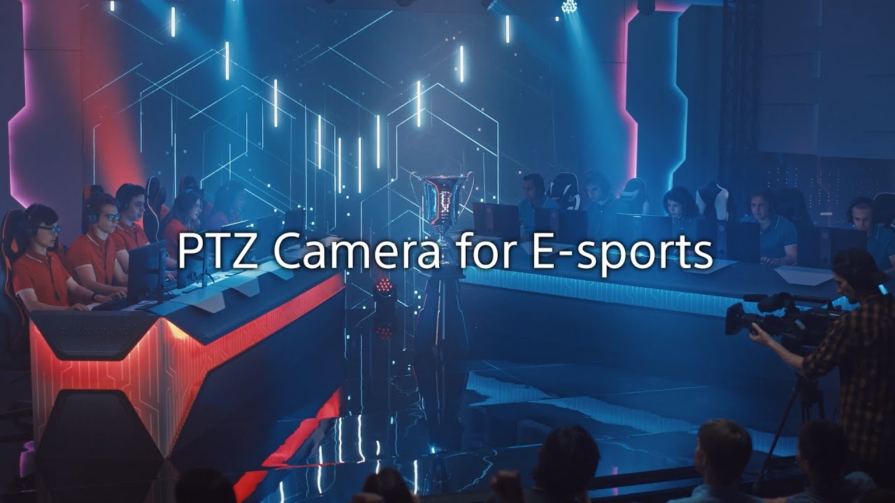 Sony PTZ Camera for E-sports - YouTube