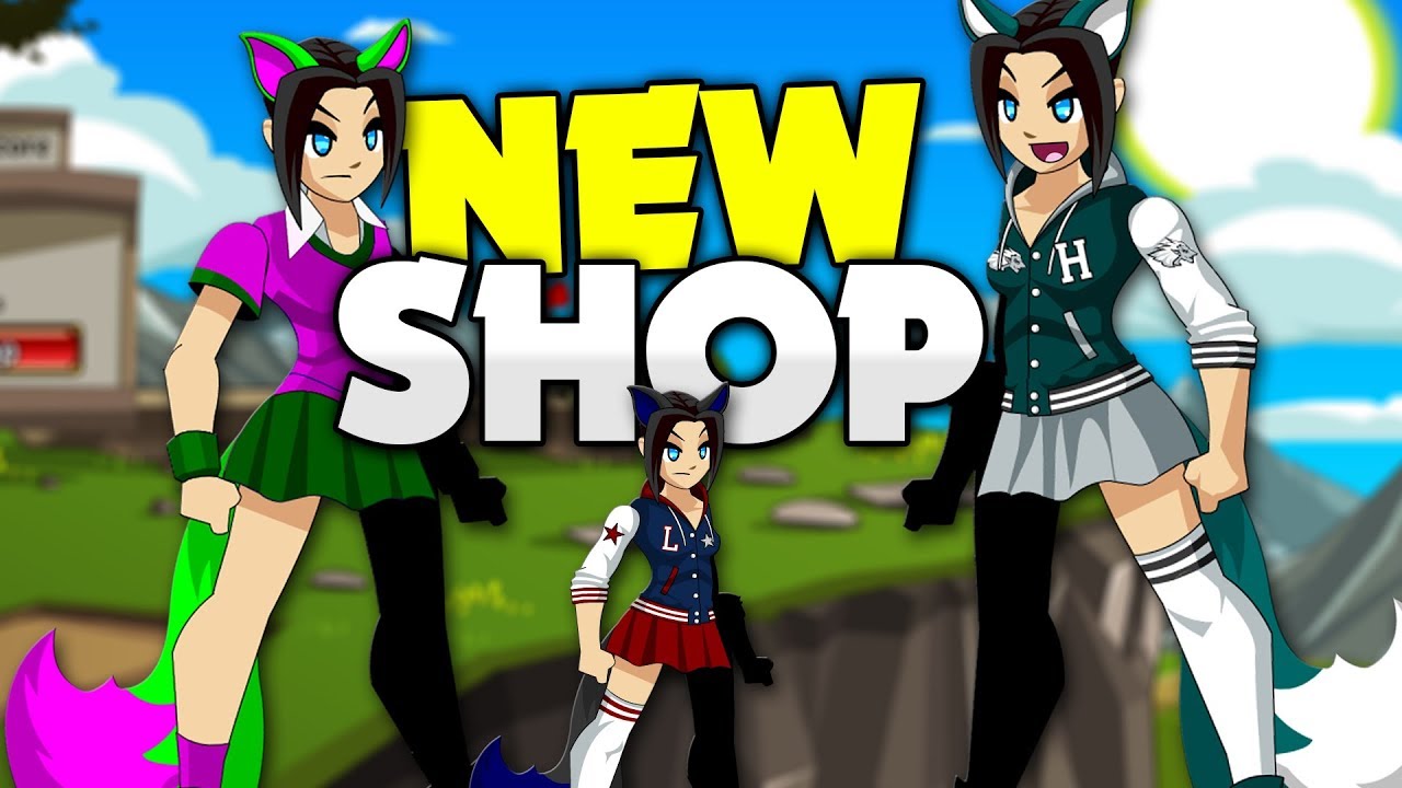 NEW Shop! FREE EASY BADGE! AQW AdventureQuest Worlds - YouTube