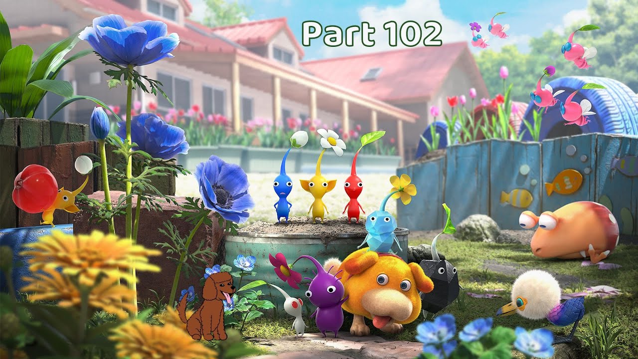 Pikmin 4 [Switch] #102 - Olimar's Family Planning - YouTube