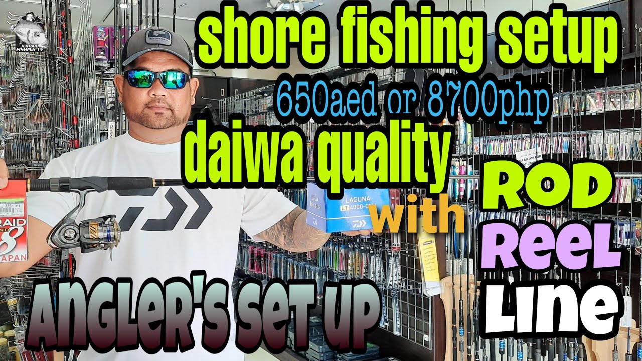 shore fishing set up | shore casting set up| shore jigging set up - YouTube