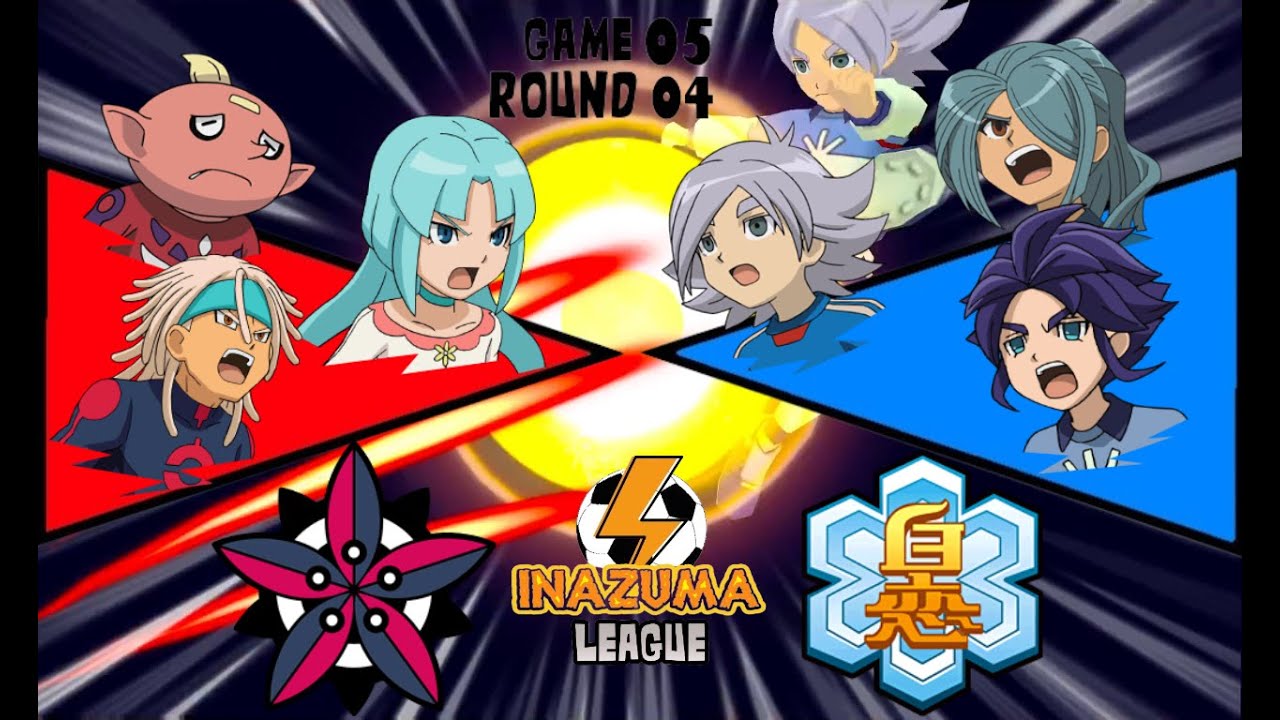 Inazuma League | G05/ R04 | Ogrostructchers VS Hakuren | Inazuma Eleven Go Strikers 2013 - YouTube
