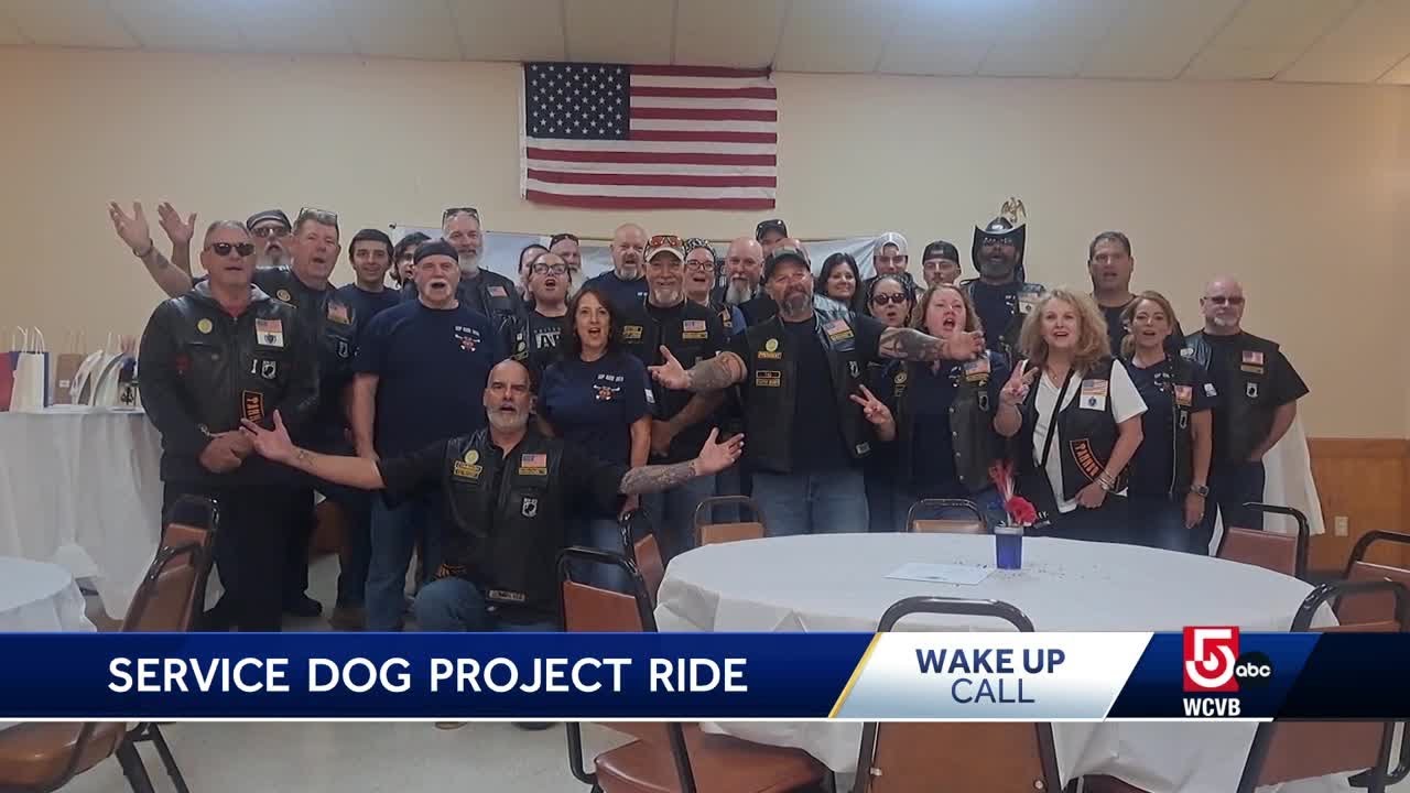 Wake Up Call from Service Dog Project Ride - YouTube