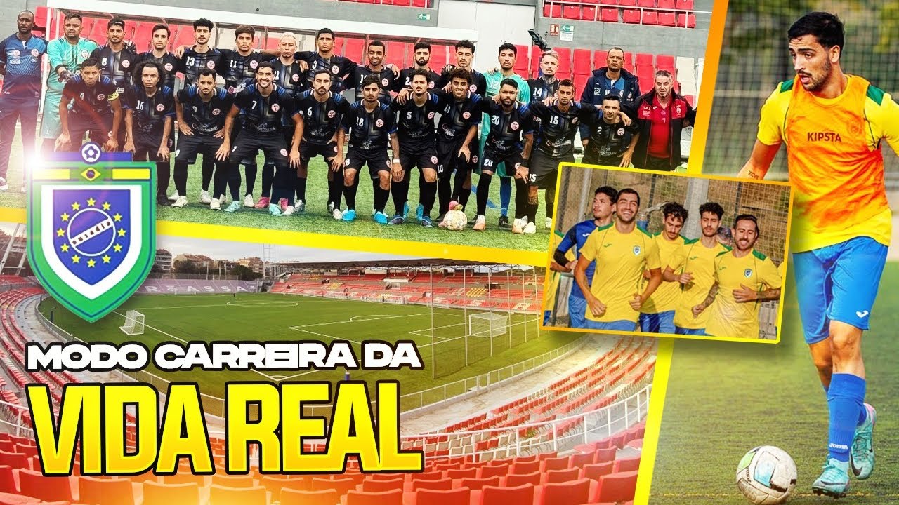 FIZ MINHA ESTREIA NO FUTEBOL PROFISSIONAL PELO OUSADIA FC! Modo ...