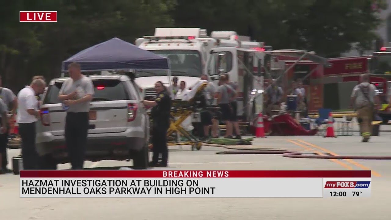 Hazmat crews responding to situation in High Point - YouTube