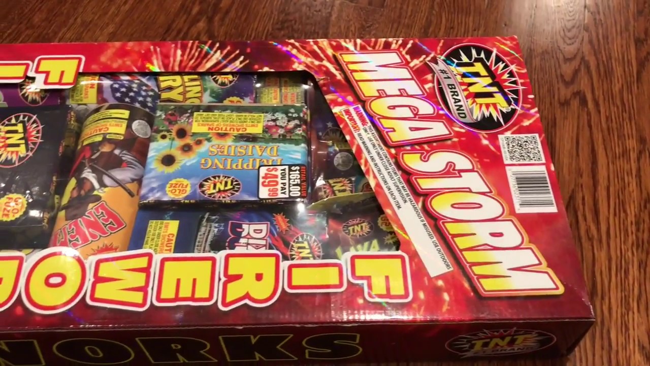 Review... TNT MegaStorm fireworks - YouTube