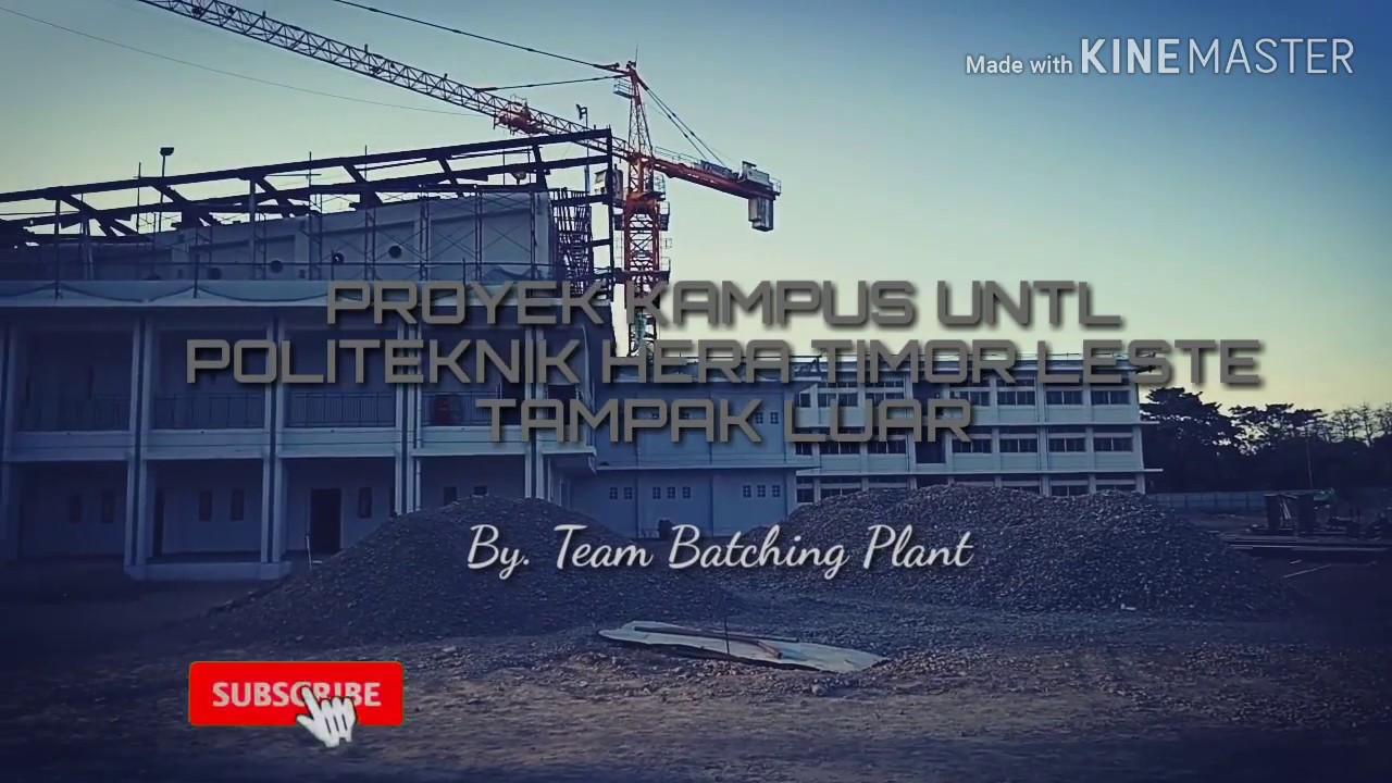 Proyek Kampus UNTL Politeknik Hera TIMOR LESTE Tampak Luar - YouTube