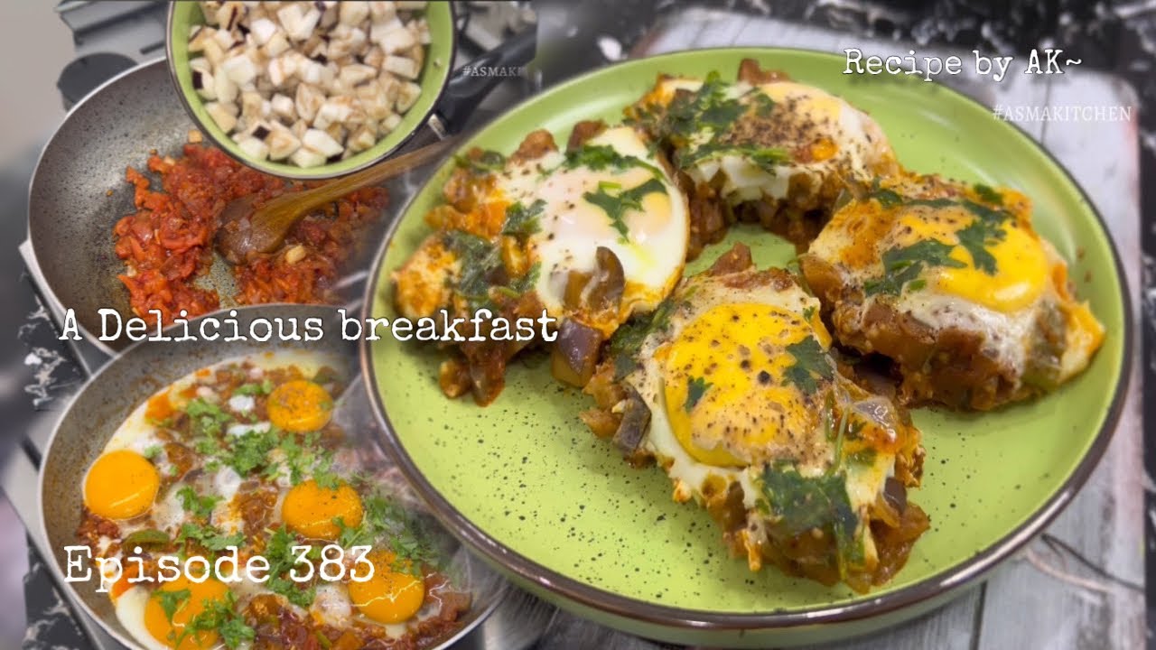 How to make EGG BEGUM! Quick breakfast in 5 minutes. A Delicious ...