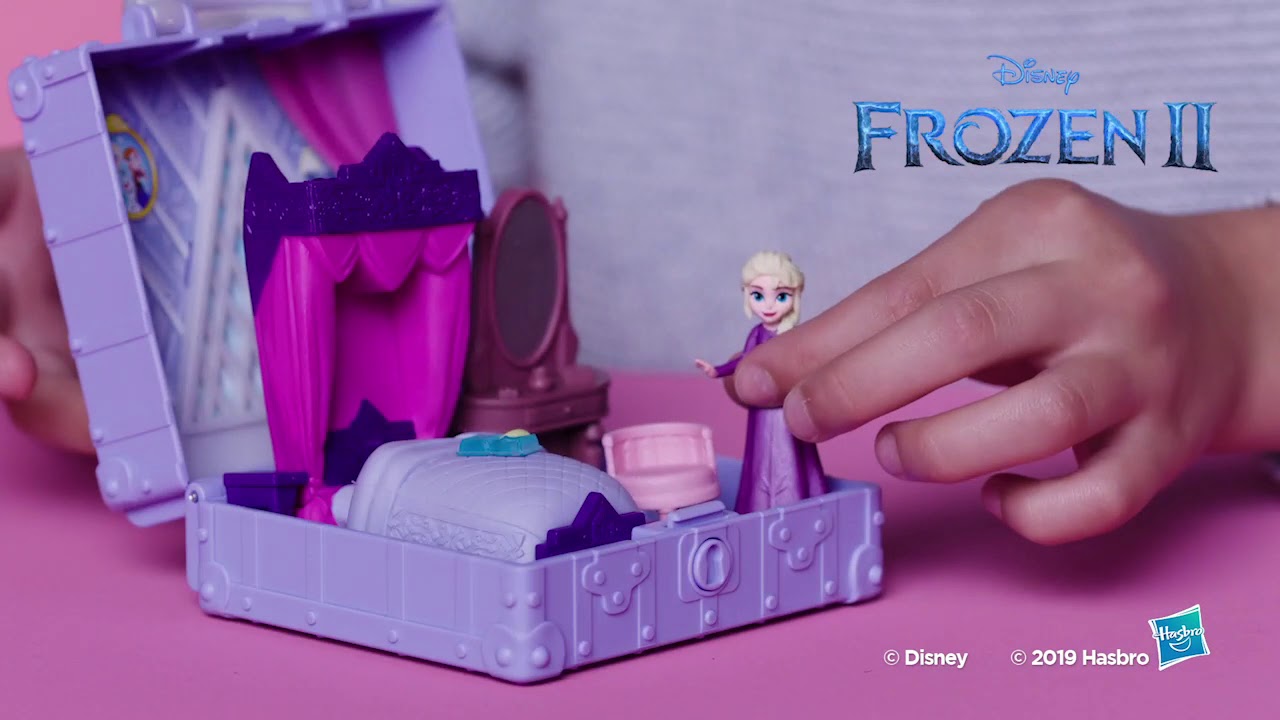 Frozen 2 - Demo Basic Scene Set Bedroom Elsa - YouTube